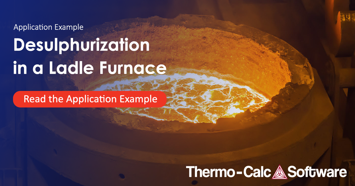 Desulphurization in a Ladle Furnace